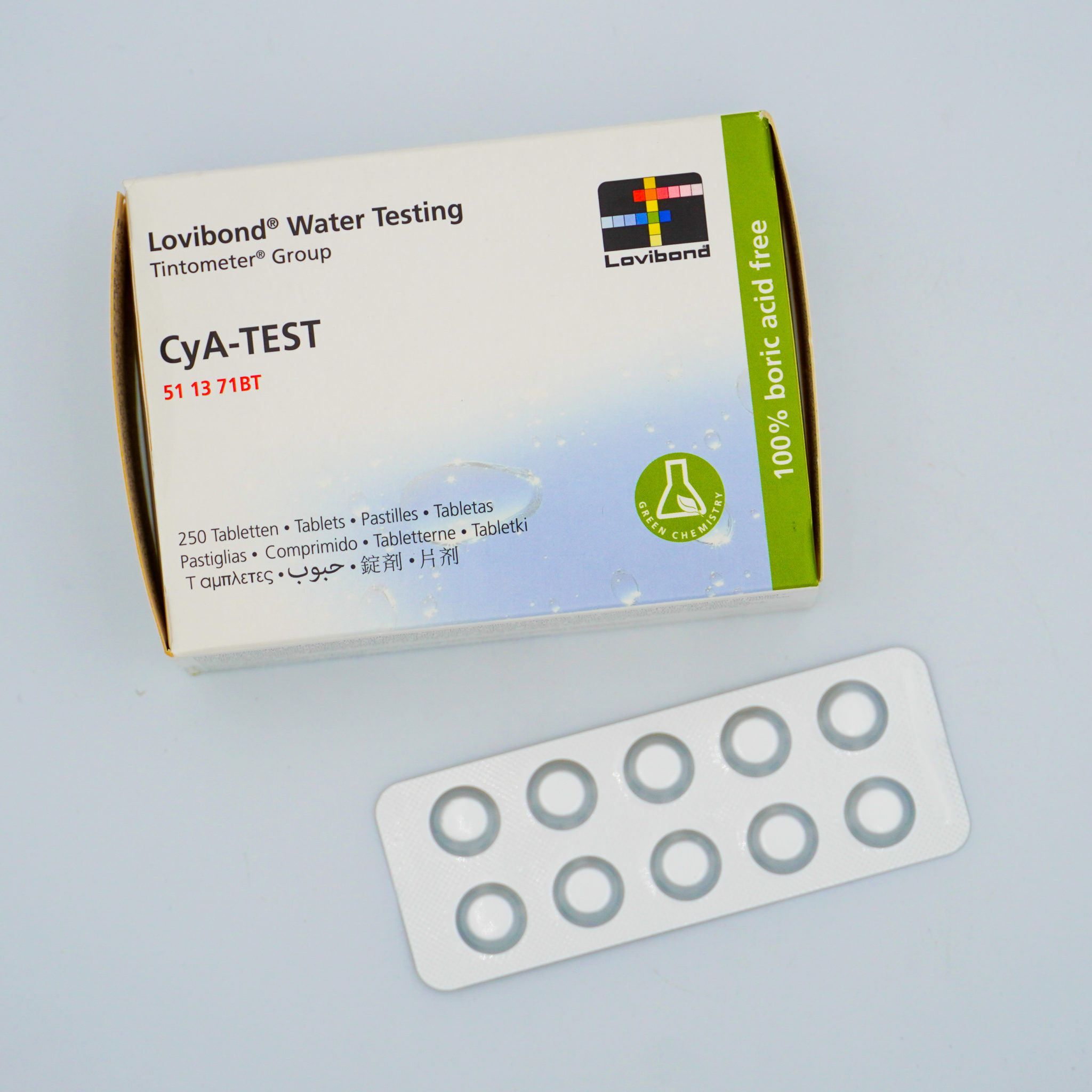 LOVIBOND – CyA-Test ( 1 Tablette ) - Piscines Loisirs